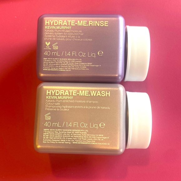KEVIN.MURPHY | Hair | Kevin Murphy Hydrate Me Wash And Rinse Travel Combo 4 Oz New | Poshmark